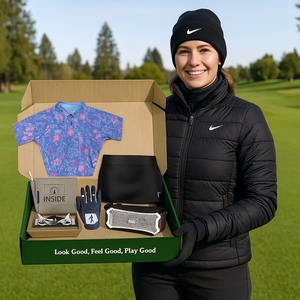 Women’s golf subscription boxes, golf course fashion & women's golf