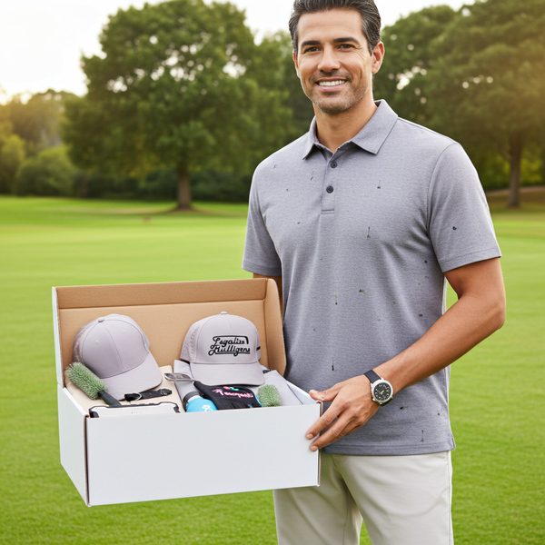 Inside The Leather Golf Gimme Golf Box-Golf Gear Subscription Box ...